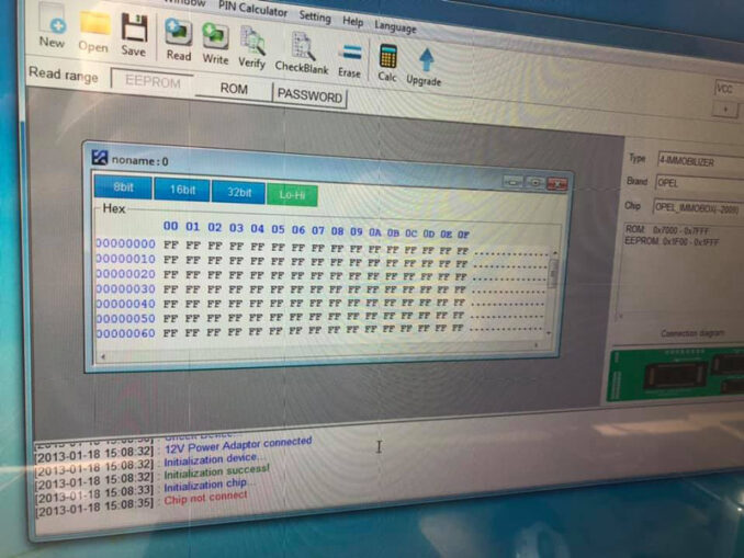 Xhorse VVDI Prog Opel TMS370 Chip Not Connected Solution | VVDIshop.com