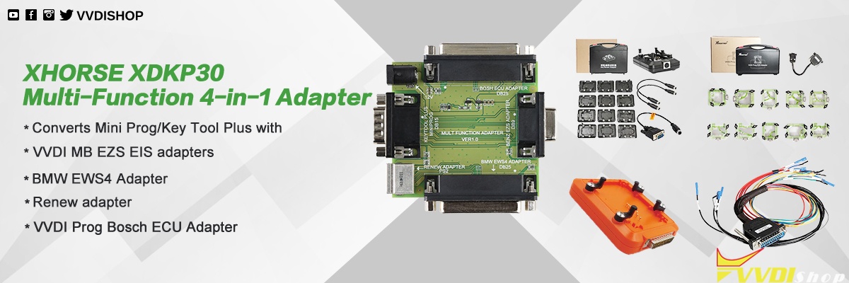 Xhorse Multi Function Adapter – VVDIshop.com